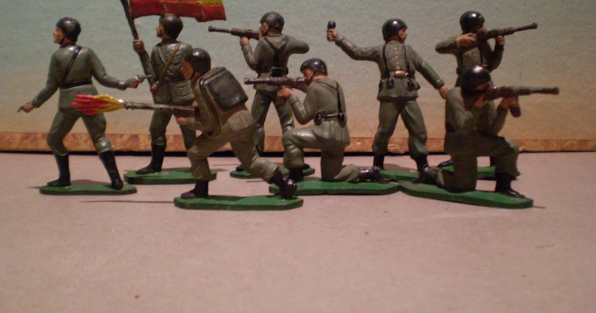 dir y dor: Texidó . Infanteria española en combate .Spanish Toy Soldiers
