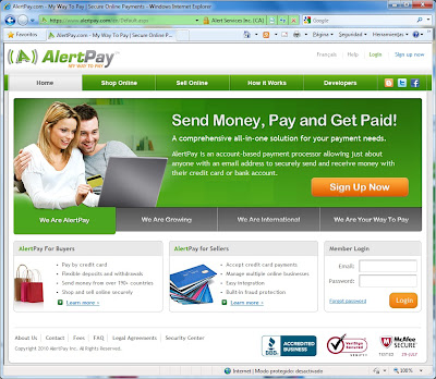 Guia de Alertpay | ganar dinero gratis