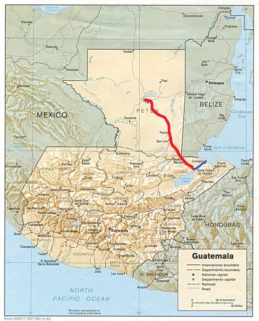 Diario de Guatemala: RIO DULCE
