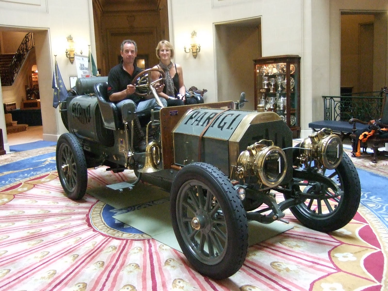 Peking to Paris 2010 on a 1907 ITALA by David and Karen Ayre ...