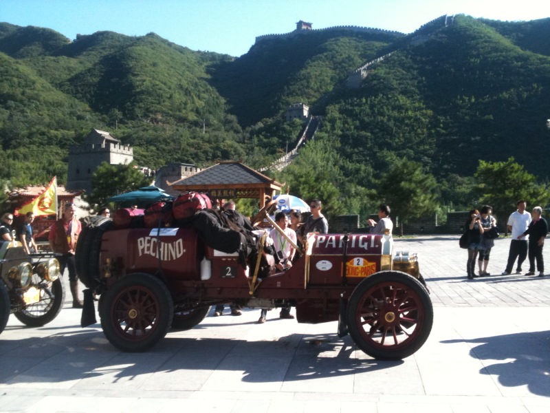 Peking to Paris 2010 on a 1907 ITALA by David and Karen Ayre