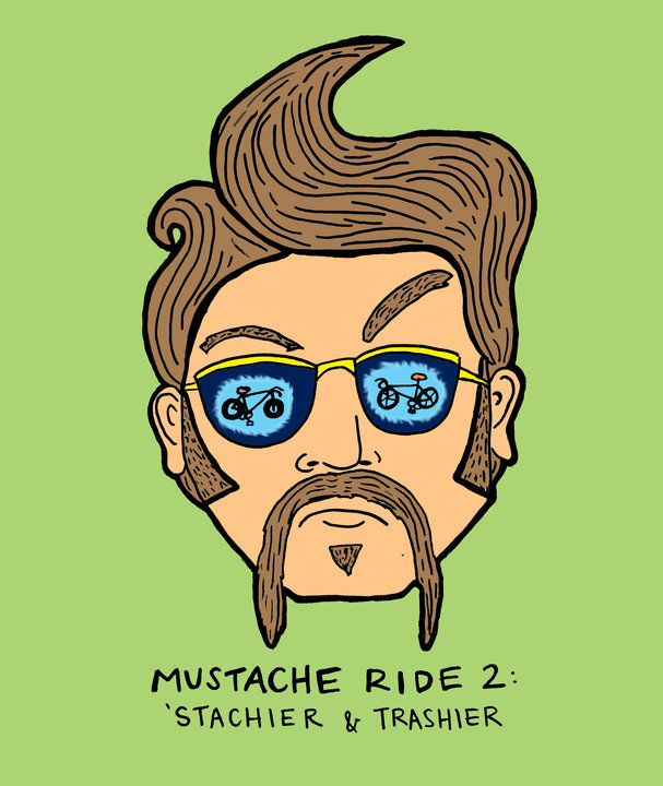 The Bike Project: Mustache Ride 2 logo unveiled