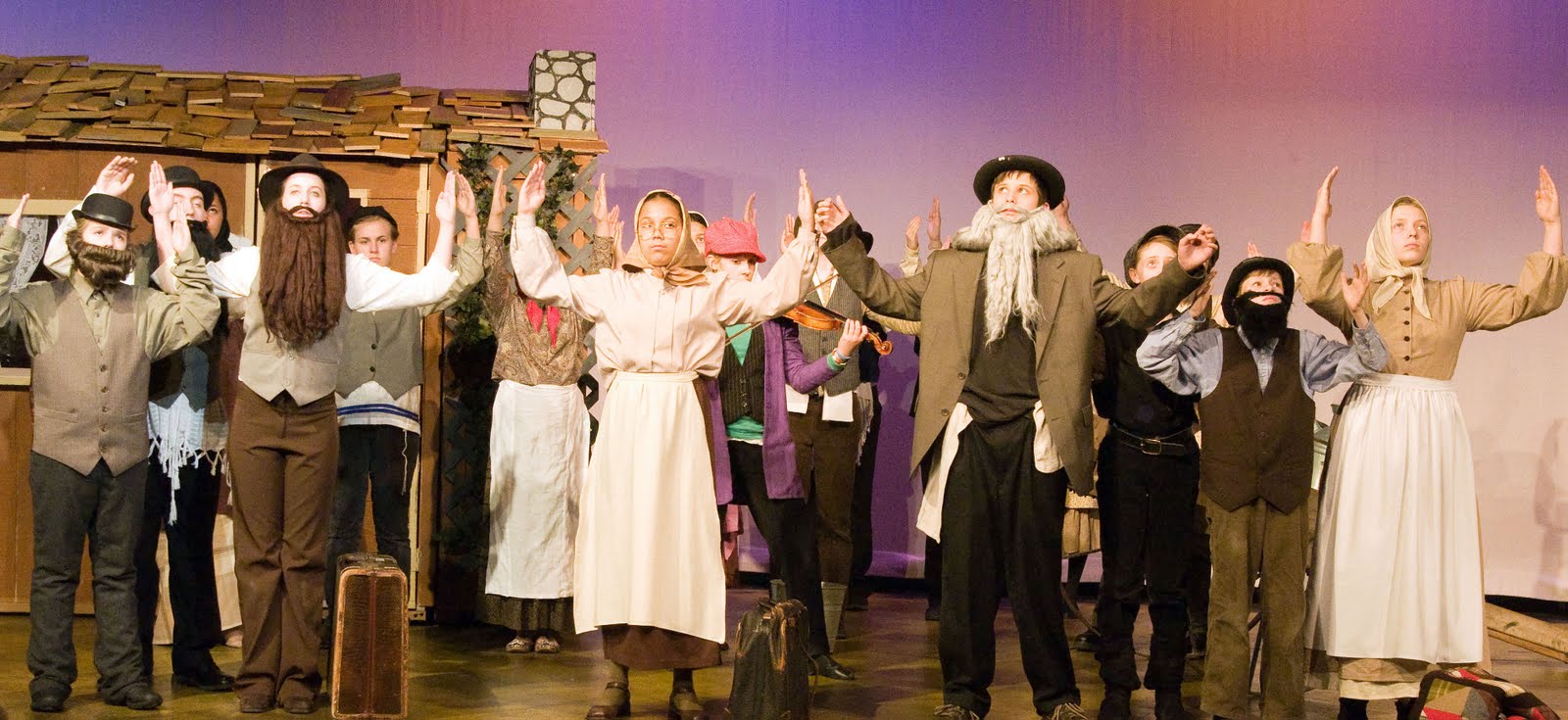 Wolf Tales: Creating Tradition--"Fiddler on the Roof" at Aspire Part 2