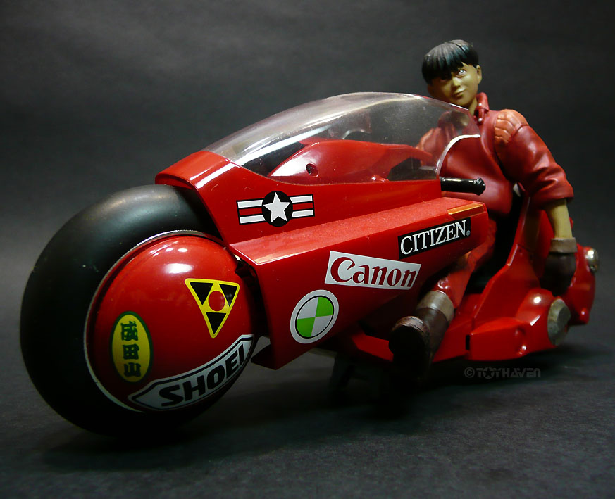 toyhaven: Die-cast Kaneda's Bike from AKIRA