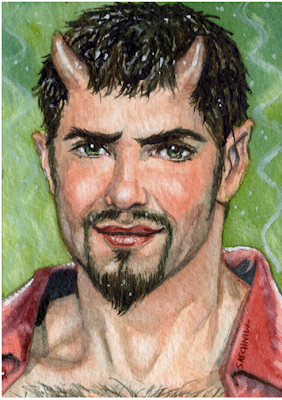 Mythulinity: FF Friday: Mark Satchwill, Watercolorist--Part Two