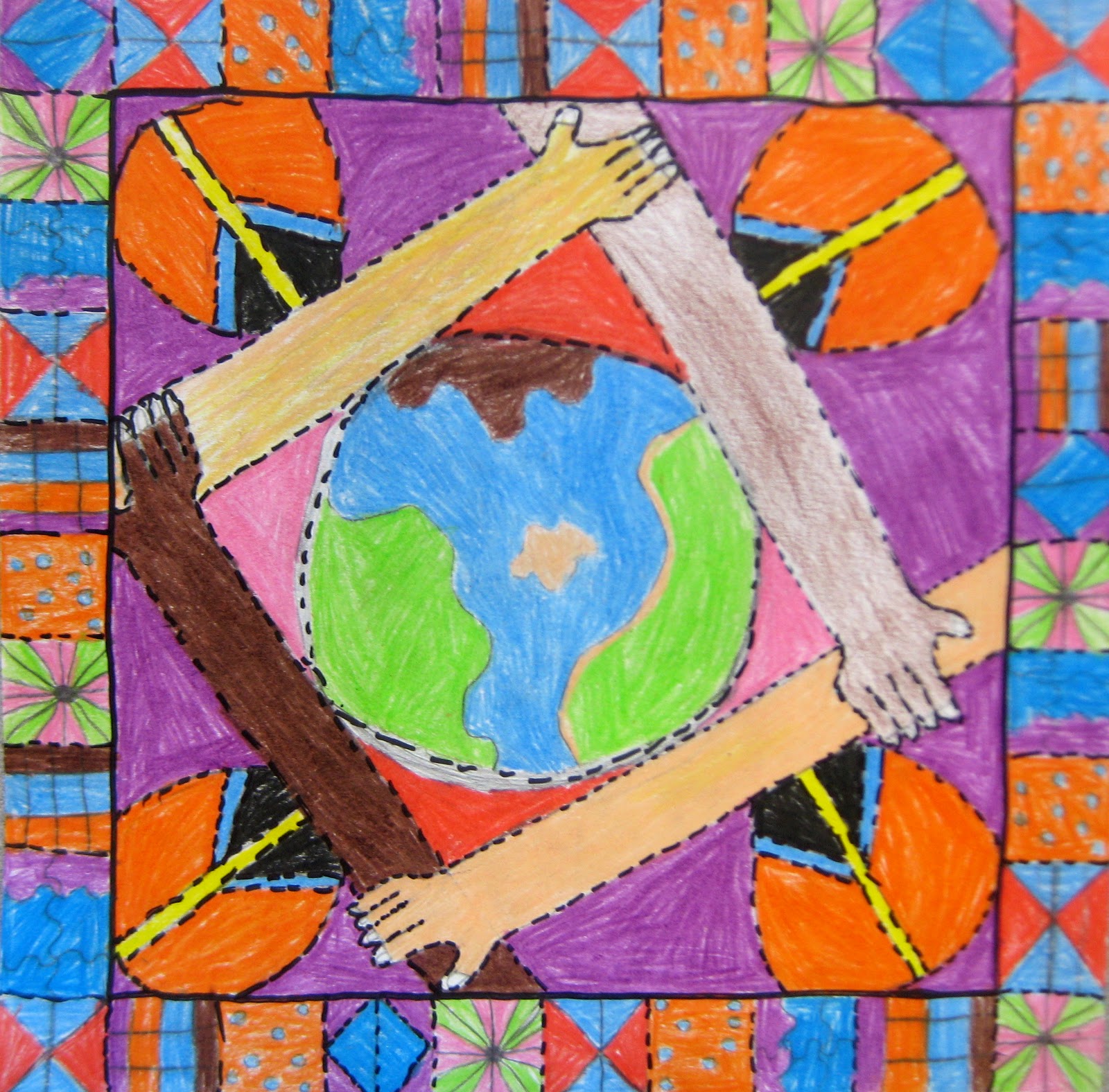 Experiments in Art Education: Martin Luther King Jr. Quilt Project (7th ...