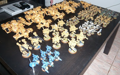 The Hunter Cadre: Tau Army Completed