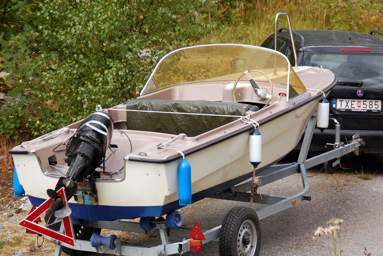 Renovering av sportbåt