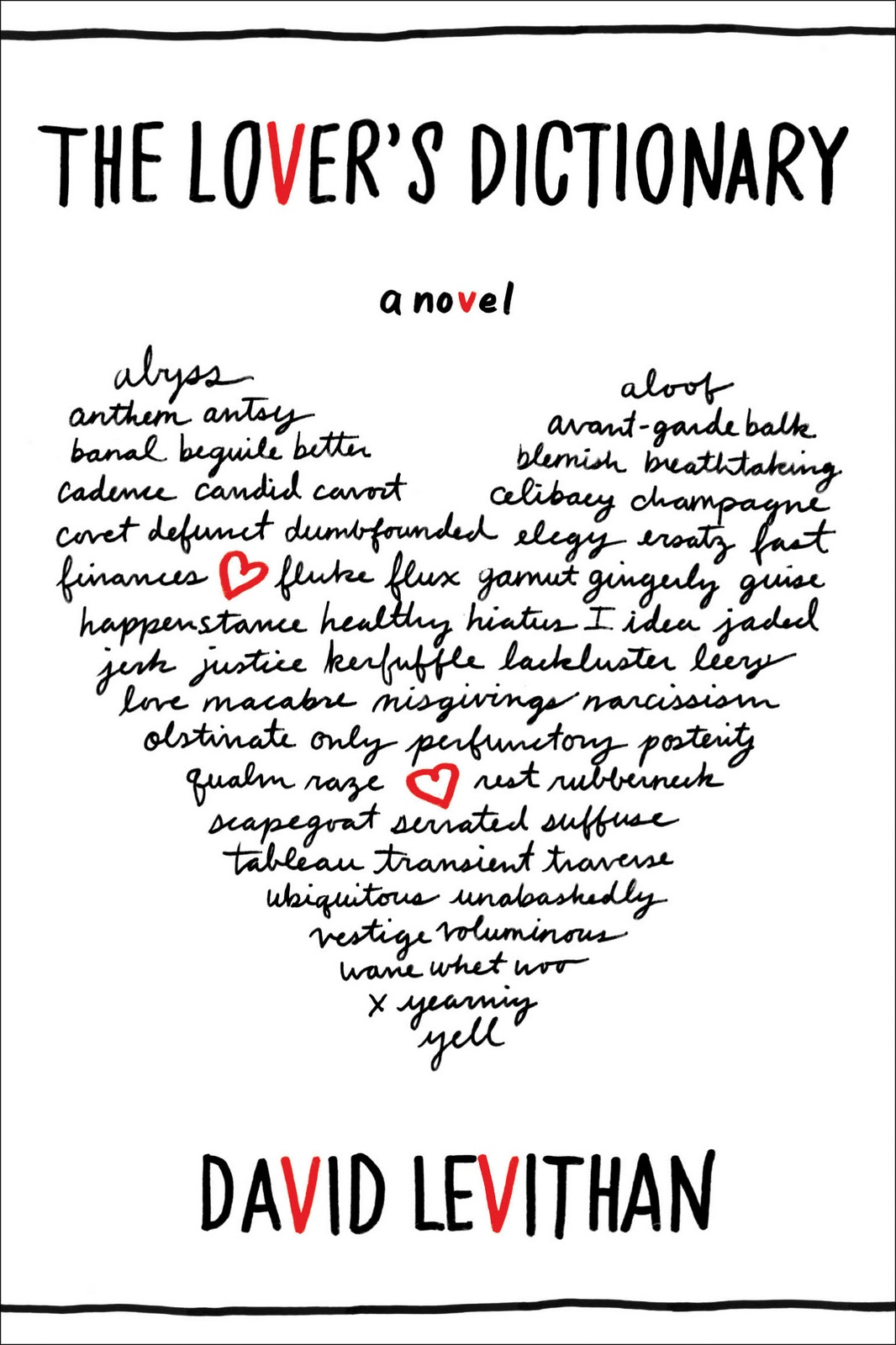 Wildly Read: Repost Book Review: The Lover's Dictionary by David Levithan