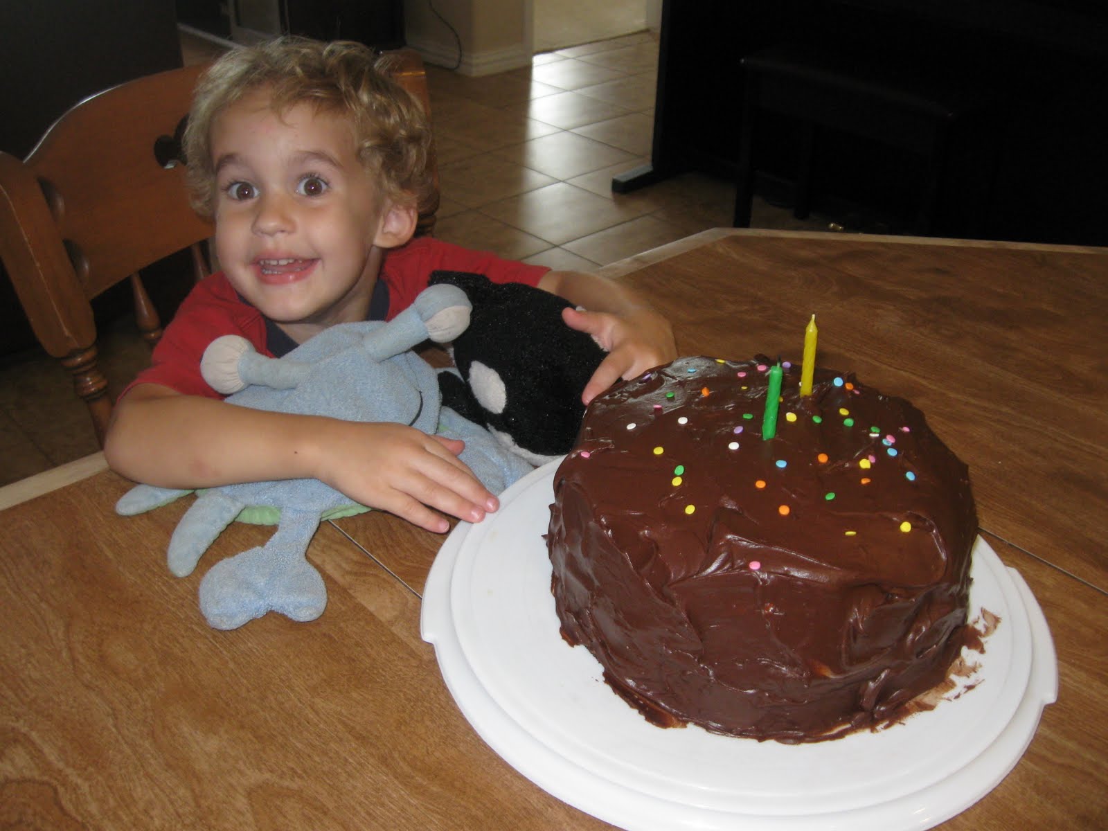 Little Mama: Happy Birthday Crabby, and you too Shamu!