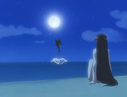 NEW SAVANNA: Sakaki Rides a Dolphin