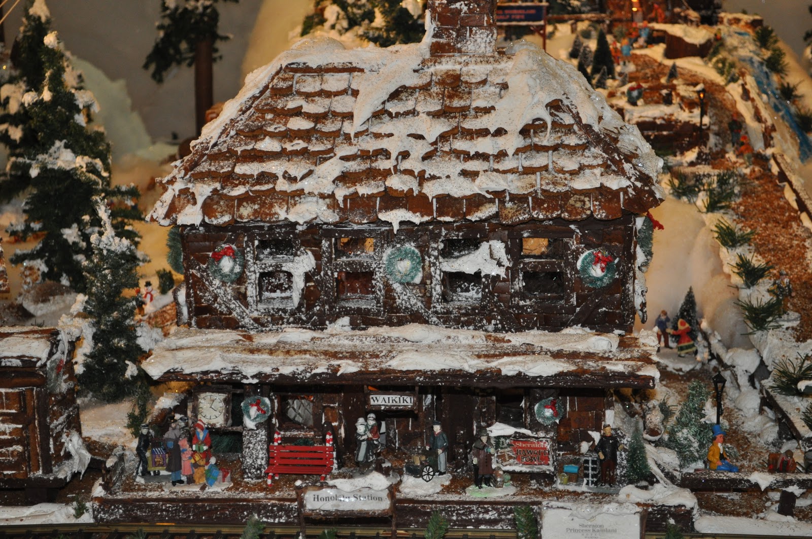All That's Left Are The Crumbs: Hawaiian Gingerbread Village