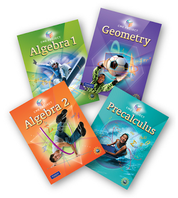 9 Surf Studios: Pearson CME Project math textbook cover series