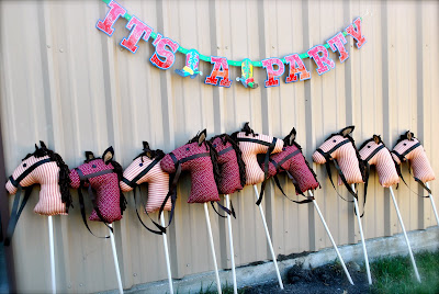 That Village House: DiY Stick Horses