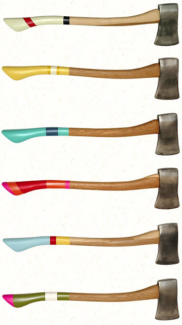 ALL HIS FAVORITE THINGS: These cute Axes .. xo xo