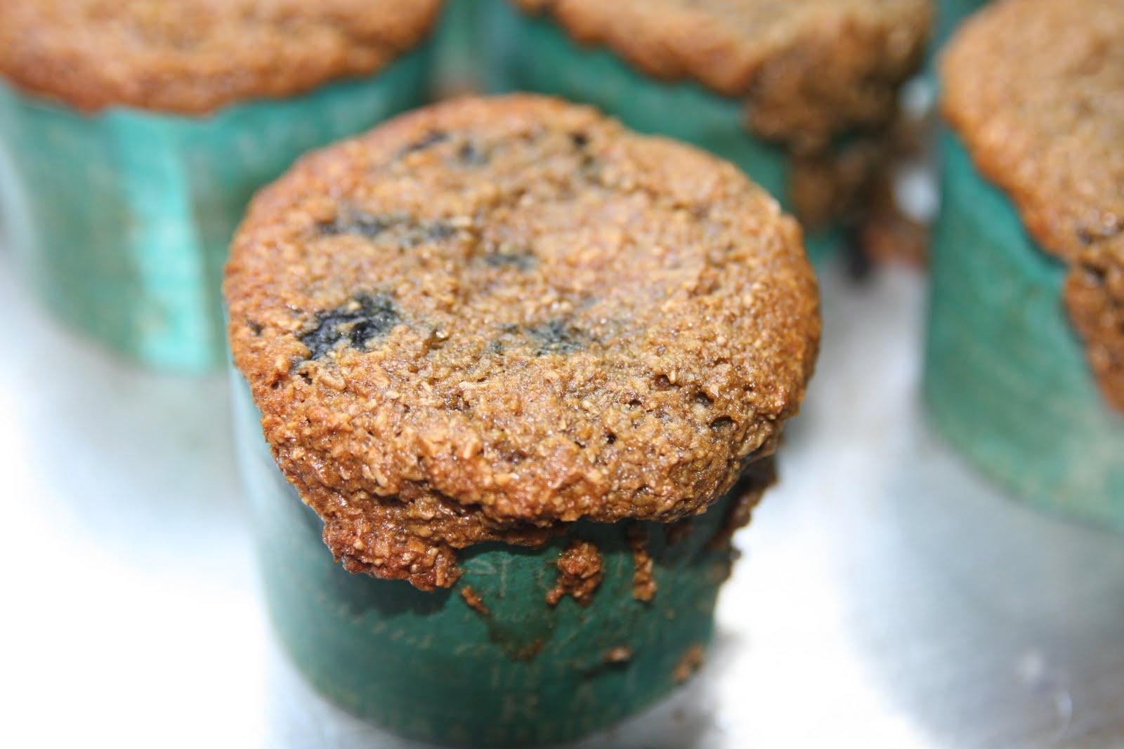 Haystacks & Champagne: Banana Blueberry Bran Muffins (or how to make ...
