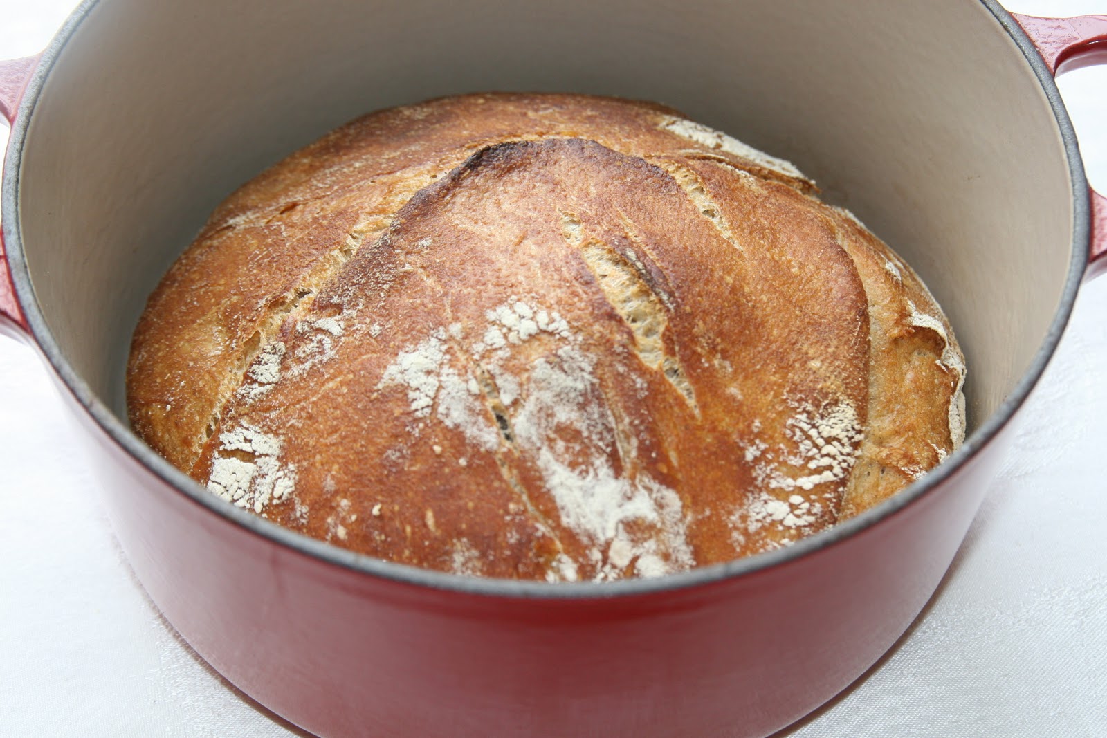 Haystacks & Champagne: The Original NYT No-Knead Bread (A Rustic Loaf)