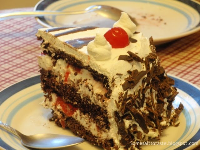 Some Salt... To Taste!: Black Forest Cake