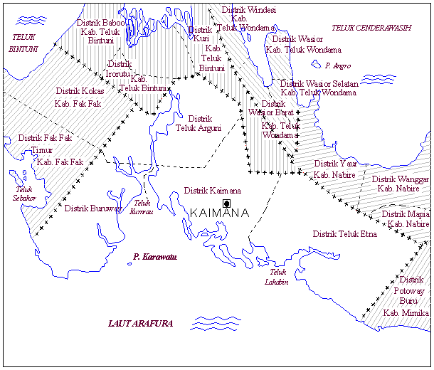 29+ Peta Kabupaten Mimika Images