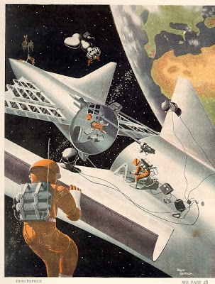 Dreams of Space - Books and Ephemera: Space Story Omnibus (1955)