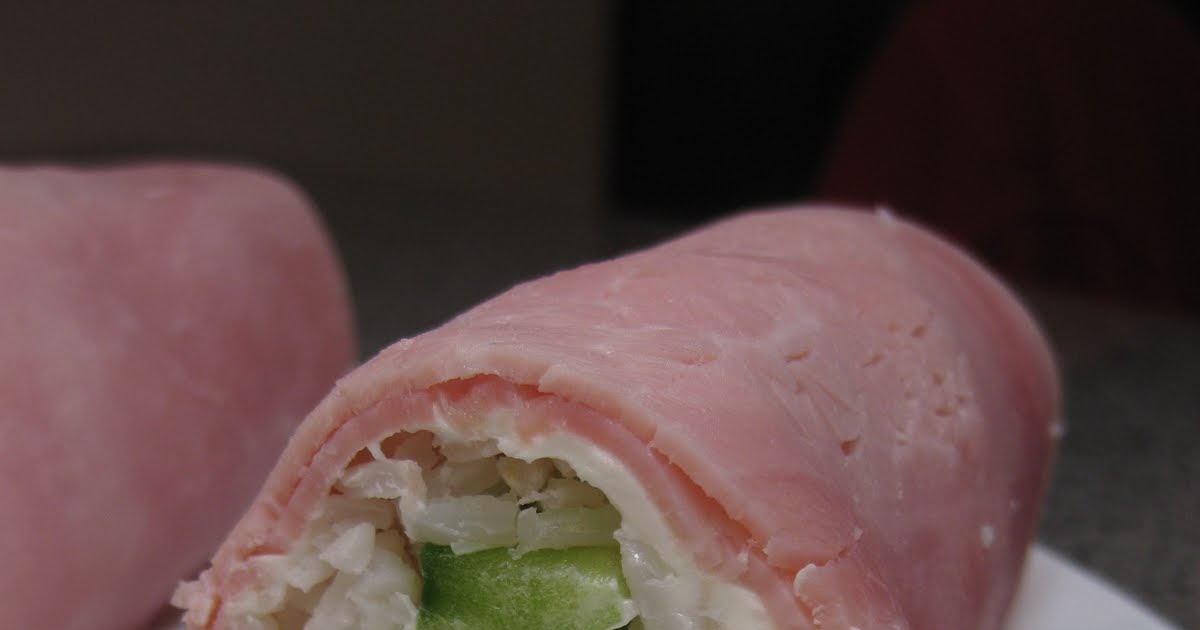 Dinner at Christina's: Sushi Style Ham Rolls