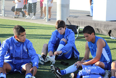 The LA Galaxy: Alan Rovira Trains With El Salvador