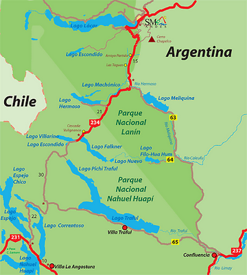 ¡Mochileros 2.0!: Camino de Los siete lagos, Neuquen