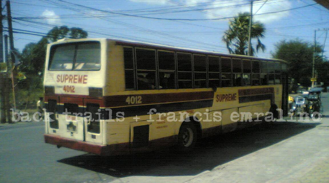 Back Trails: The Supreme Buses