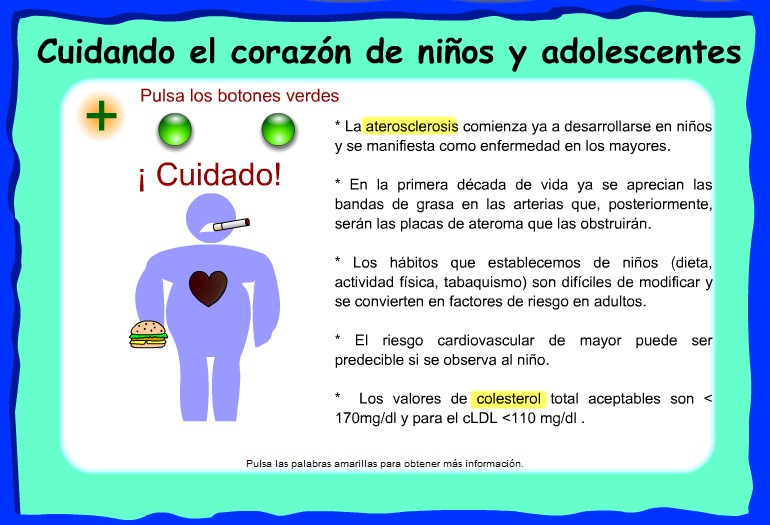 Recursos Educativos Interactivos Altair TIC: Cuidando el corazón