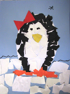 Art Dish: Mosaic Penguin