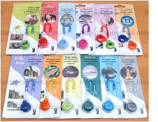 小叮当~ 八宝袋: Lomo Camera ~~ 12 pcs Jelly Lens