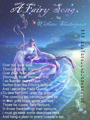 Poems & Poetry: A Fairy Song..... William Shakespear