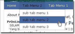 Membuat tab menu dan sub tab menu di Artisteer
