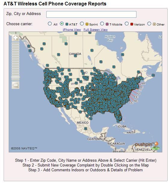Consumer Generated Cell Phone Coverage Maps
