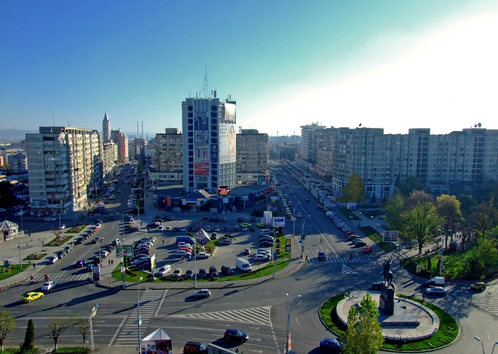 Mega Bacau: Pasaj pietonal in centrul Bacaului