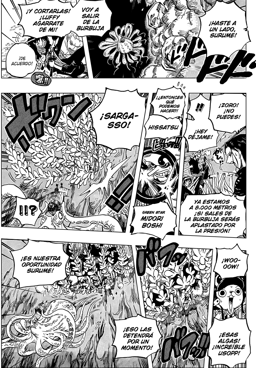 Agz Online: one piece manga 607 español