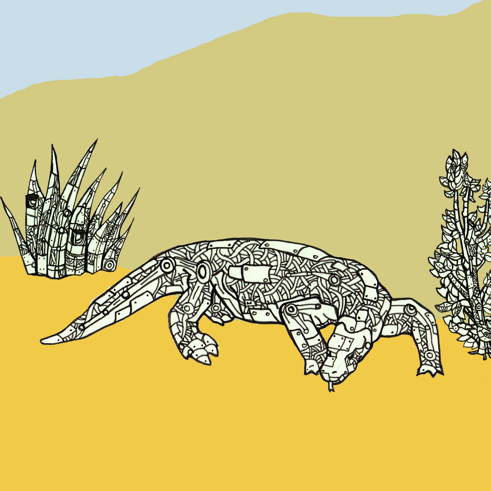 Robyn Elderfield Illustrator: Machine Animals