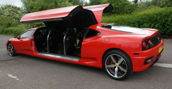 The Ferrari 360 Limousine ~ Russia Blog