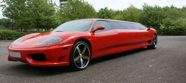 Fun Arena: The Ferrari 360 Limousine