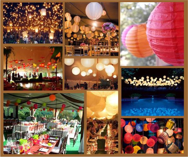 Event Theme: Paper Lanterns (Mix Color Palette Design) - Color. Design ...