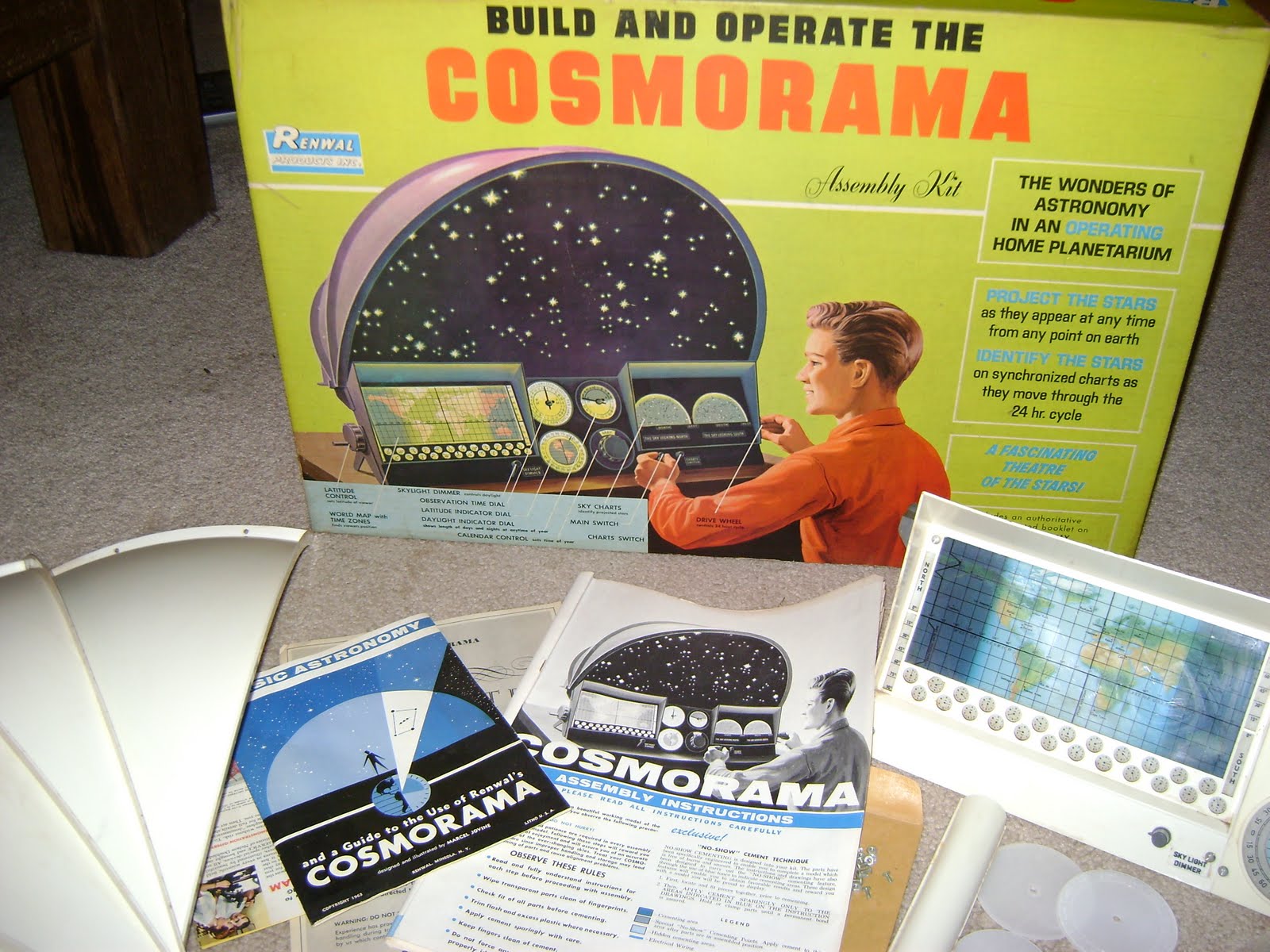 Adventures In Ebay: 1963 Renwal Cosmorama model