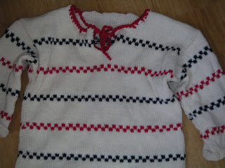 Garnlinda: Pippi tröja/Pippi sweater