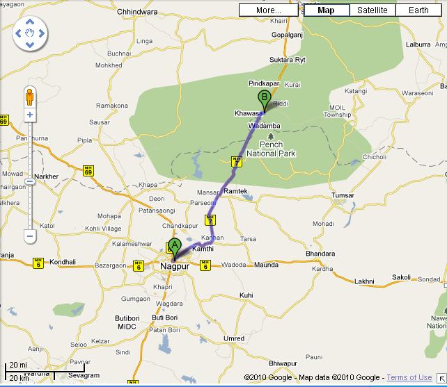 TraveLore: Mowgli Land - Pench Tiger Reserve - Getting there & our Stay