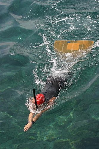 .: La Natación con Aletas (Natación Subacuática)