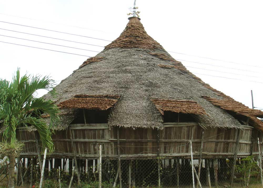 Bidayuh's Baruk house ~ Kucing Berjanggut