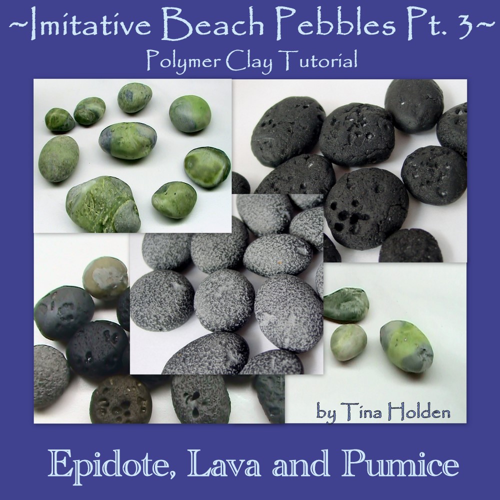 Polymer Clay Bytes! - Tina Holden's Beadcomber: Imitative Beach Pebble ...