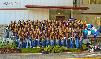 Alpha Phi Houses: Oregon State