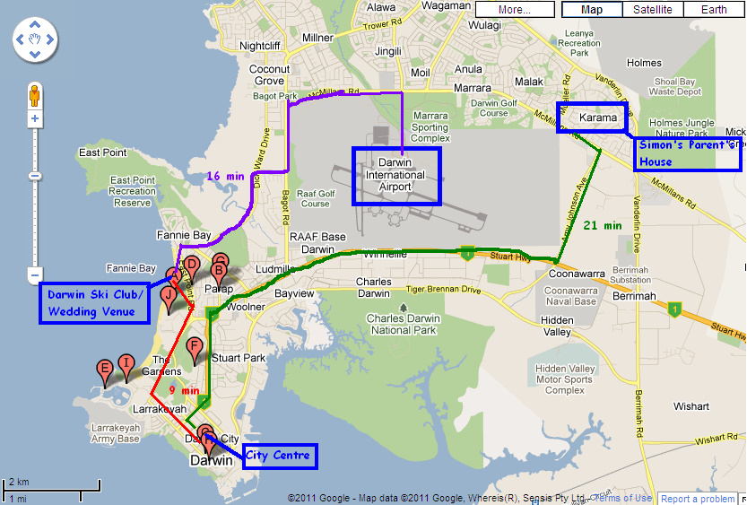 Simon & Gillian's Super Happy Funtime Wedding: A Rough Guide to Darwin