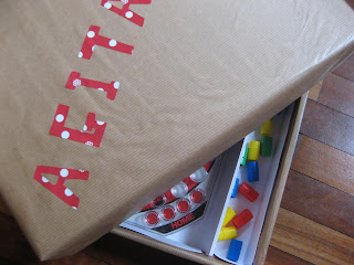 Gingham Cherry: Boardgame box tutorial