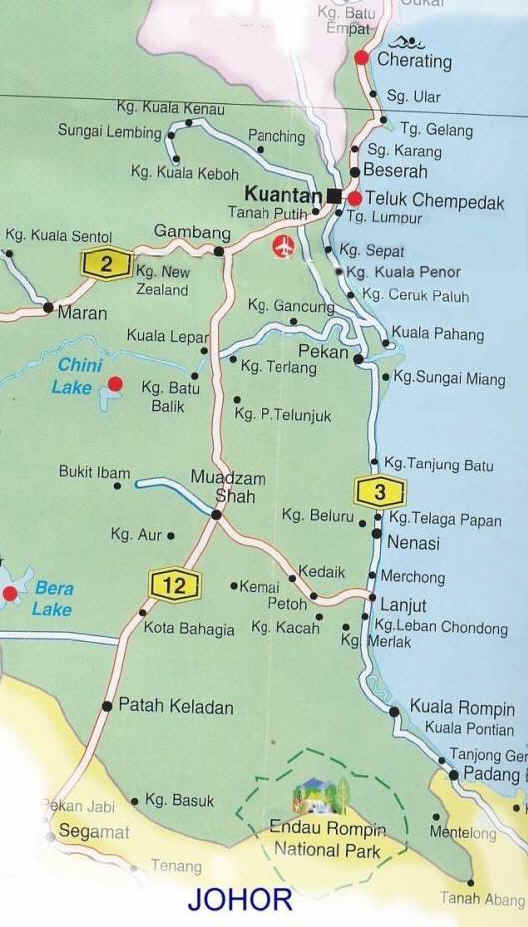 Tourism Malaysia: Peta ke Teluk Cempedak